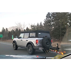 EZREXPM Class 3 Trailer Tow Hitch, 2-Inch Receiver, Fit for Ford Bronco 2dr 4dr 2021 2022 2023 2024