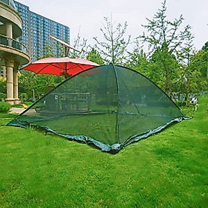 GRASOLAR Garden Pond Cover Pool Cover Protector with Net Tent Dome Net 10x8 Ft Net Prevent Fallen Leaves, Green…