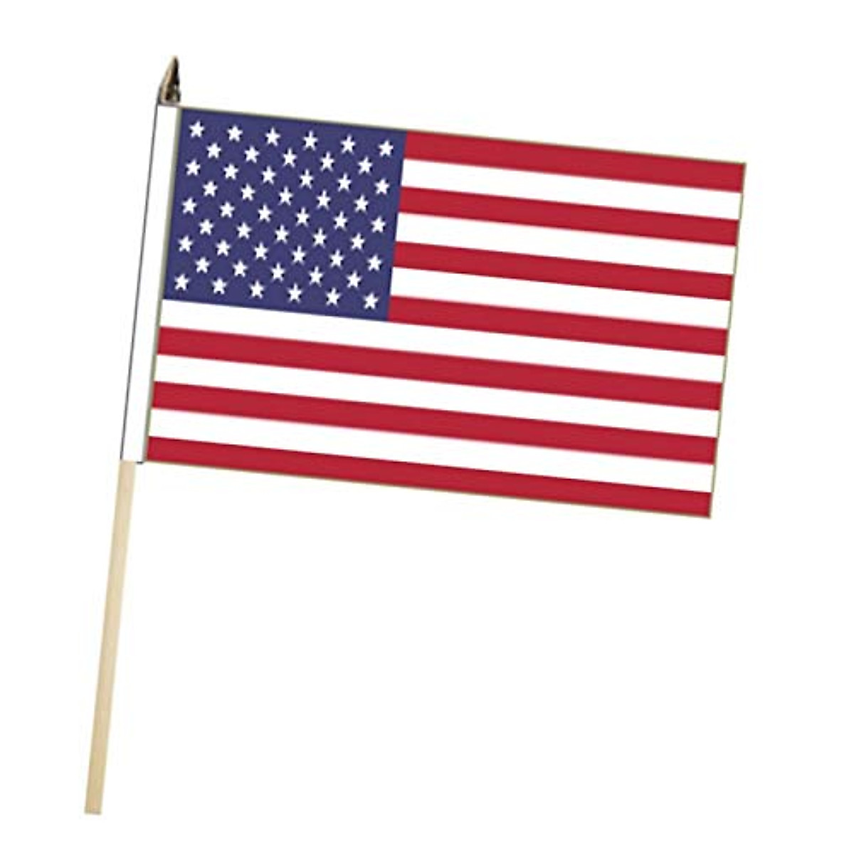 USA Stick Flags - One dozen stick flags - 12" x 18"