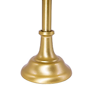 4Pcs Metal Cake Stand and Trays Metal Cupcake Holder Fruits Dessert Display Plate for Wedding Birthday Party Baby Shower Celebration Home Decor Gold