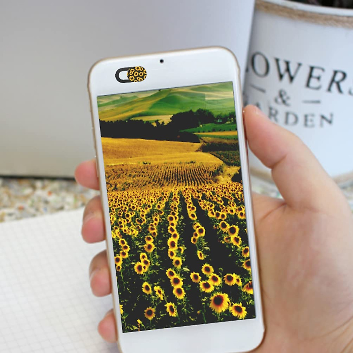 SOLUSTRE 6 pcs Camera Cover Smartphone Lens Cover Webcam lid Webcam Cover Computer Laptop Privacy Cover Webcam Lens Cover Webcam Slider Camera for Computer Printing Protective Cover abs