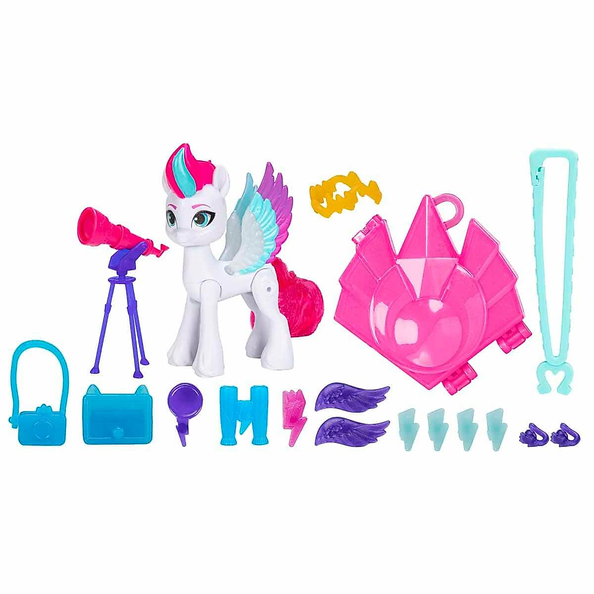 My Little Pony: Make Your Mark Cutie Magic Zipp Storm - 3-Inch Hoof to Heart with Surprise Accessories, for Kids Ages 5 and Up