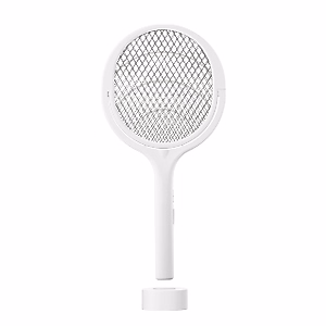 2-Pack Anne Diary Electric Bug Zapper Racket Mosquito Fly Gnat Wasp Killer USB Type-C Rechargeable Swatter Indoor Rotating Head