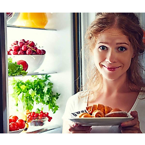 ProPOW LED Refrigerator Light Bulb, 40W Equivalent 120V A15 Fridge Bulbs 5 Watt Daylight White 5000K E26 Medium Base, Energy Saving Freezer Ceiling Home Lighting, Not-Dim, Waterproof, 4 Pack