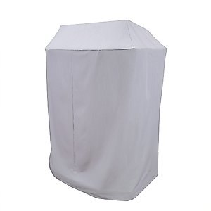 FixtureDisplays® Podium Protective Cover Pulpit Cover Lectern Padded Cover, Gray 7 oz Poly Blend Fabric, 31.5" Wide X 46" Tall X 23" Deep 1803-10-2D