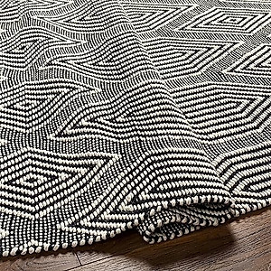 Mark&Day Area Rugs, 8x10 Owsley Modern Gray Area Rug, Grey Ivory Carpet for Living Room, Bedroom or Kitchen (8' x 10')