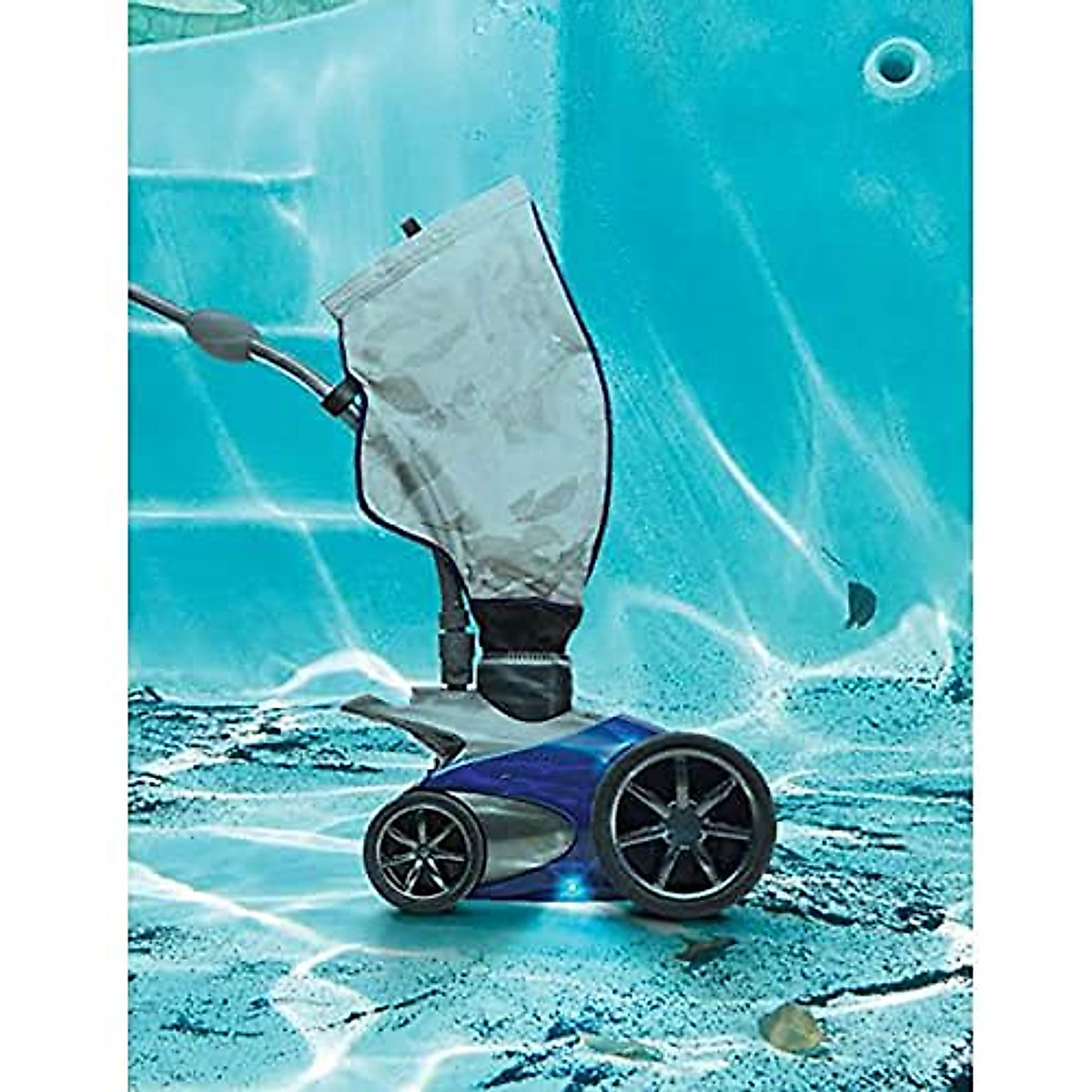 ATIE Pool Cleaner Debris Bag with Hook and Loop Fastener Enclourse Compatible with Pentair Racer 360228 and Racer LS 360330 Pool Cleaner Debris Bag Kit 360240 (2 Pack)