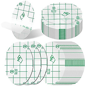 Teling 300 Pcs Ear Covers for Shower Waterproof Ear Protector Newborn Ear Stickers Disposable Cotton Ball Baby Ear Protection for Bath Kids Swimming Surfing Showering Snorkeling Water Sport (Green)