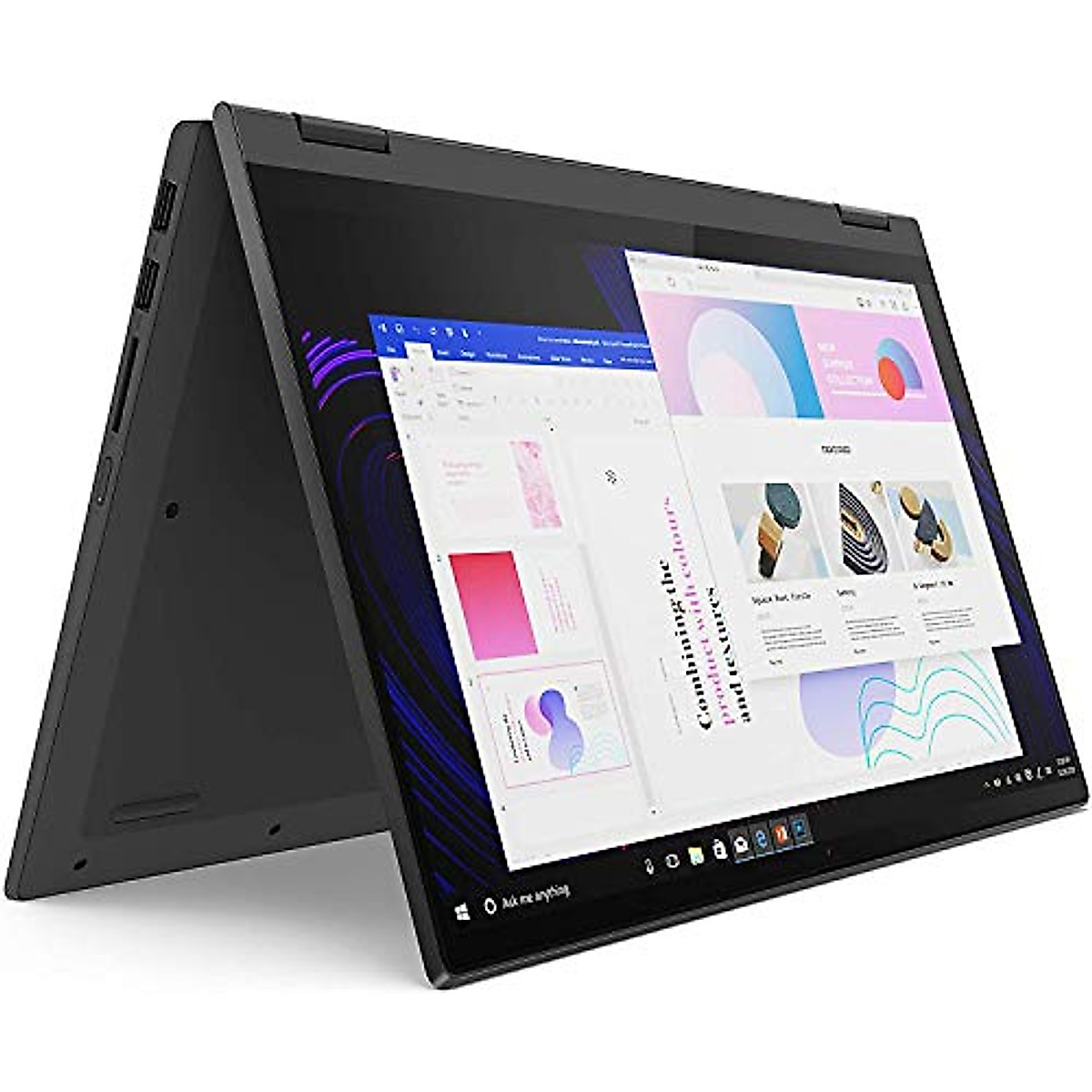 Lenovo 2021 Flex 5 14" FHD 2in1 Touch Screen Laptop, 6-core AMD Ryzen 5 5500U (>i7-10750H), USB-C, WiFi 6, Fingerprint, Backlit KB, Webcam, HDMI, Win 10, 32GB MSD Card (16GB RAM | 1TB PCIe SSD)