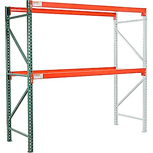 Global Industrial Teardrop Pallet Rack Add-On 120"W x 48"D x 120"H