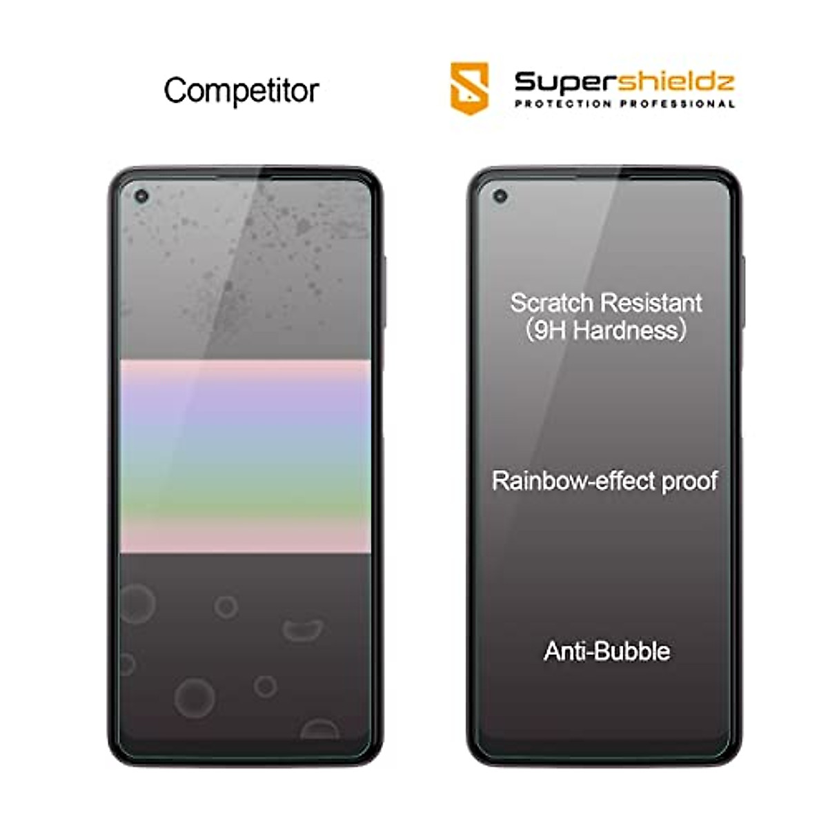 (3 Pack) Supershieldz Designed for Motorola Moto G Power (2021) [Not Fit for 2020/2022 Version] Tempered Glass Screen Protector, Anti Scratch, Bubble Free