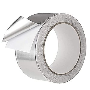 WELSTIK Professional Grade Aluminum Foil Tape 3.9mil Thick for HVAC, Sealing & Patching Hot & Cold Air Ducts,HVAC, Pipe, Air Ducts(2 Inch by 40 Feet)
