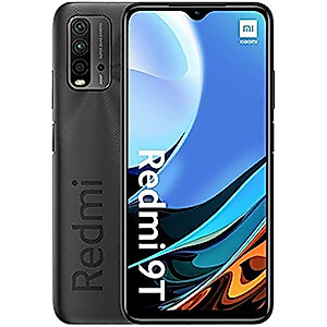 Xiaomi Redmi 9T 4G LTE GSM Volte Factory Unlocked 64GB / 4GB Ram Quad Camera 48MP Global (At&t Tmobile Metro Latin Europe) 6.53 inch (NO VERIZON/Boost) (Carbon Grey)