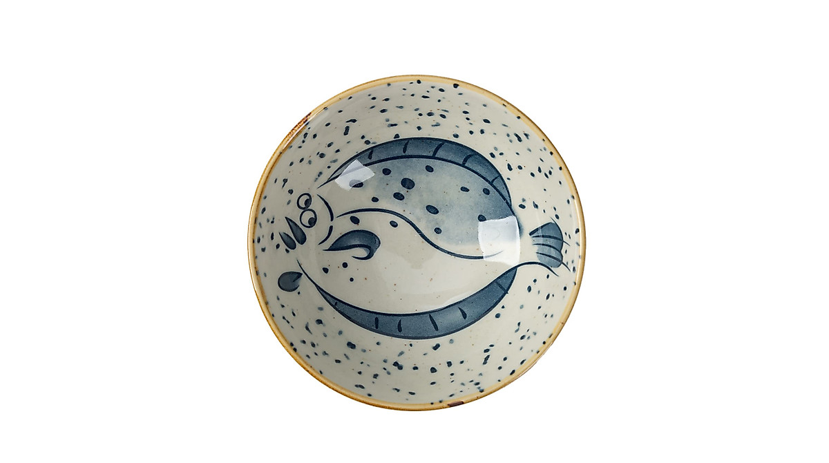 TJ Global Japanese Pottery Bowls Set - 10oz Capacity