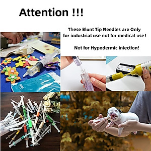 30 Pack 1ml, 3ml, 5ml, 10ml, 20ml, Dispenser and 50ml Glue Bottle. 14ga, 16ga, 18ga, 20ga, 22ga Dispensing head and Caps. Measuring Liquids and Refilling. Glue Applicator or Oil