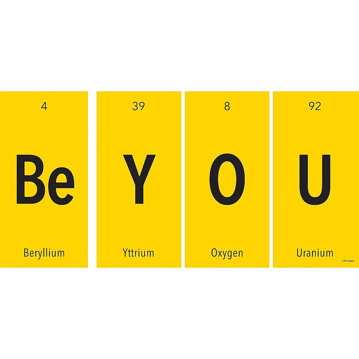 Creative Teaching Press Periodic Motivational Phrases Poster (8605)