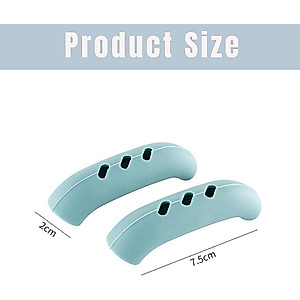 Silicone Anti-Scald Pot Handle Cover, 2023 New Anti-Scald Assist Handle Holder, Silicone Pot Handle Holder, Non-Slip Pot Holder Sleeve Pot Lid Handle, Silicone Handles for Pots and Pans (A*3Pair)