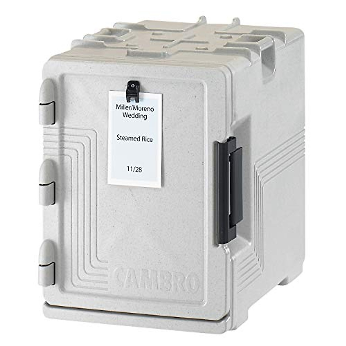 CAMBRO Insulated Food Pan Carrier - Hotbox for Catering & Transport - UPCS400 Series (Speckled Gray)