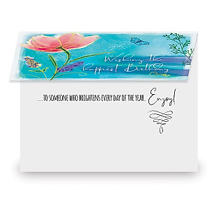 Susan Winget Studio All Occasion Greeting Cards with Seals - Set of 40 (20 Designs), Large 5 x 7 Inch Cards, Birthday, Sympathy, Get Well