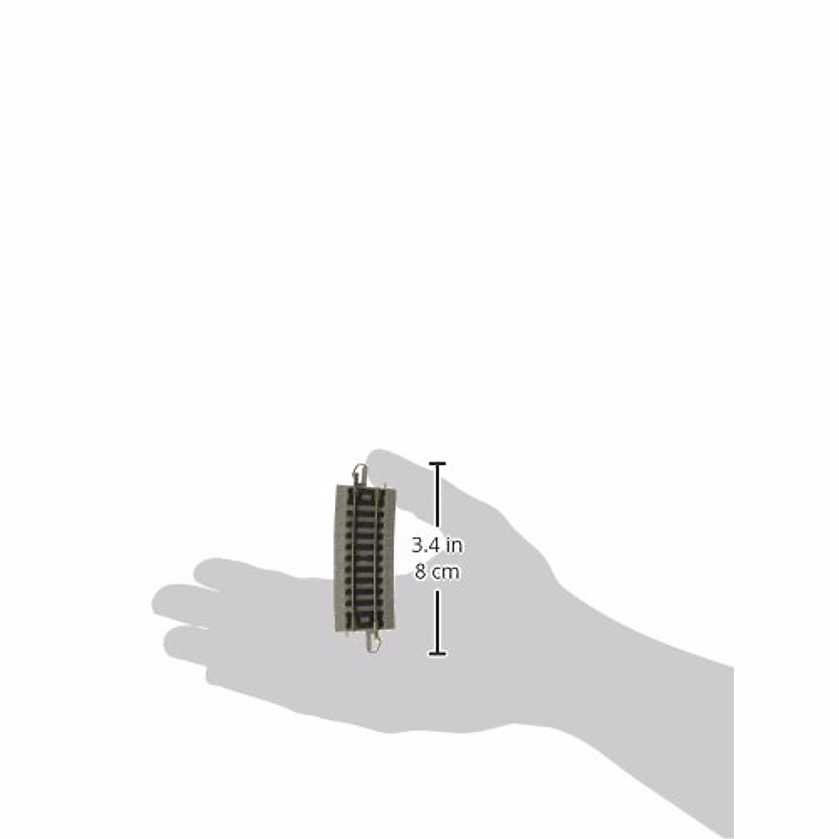 Bachmann Industries E-Z Track Half Section 19" Radius Curved Track (6/card) N Scale