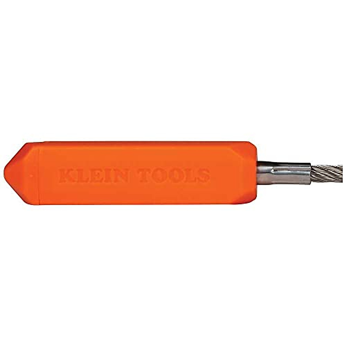 Klein Tools 50611 Magnetic Wire Puller, Pulls Electrical Wire Behind Walls/Tight Spaces, Stainless-Steel Leader, Cable Pulling, Rare Magnet
