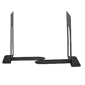Bookends Bookends Heavy Duty Metal Bookend Book Support, Decor Book Ends for Shelves, Book Holder Book Stoppers for Heavy Books for Home Office bookends