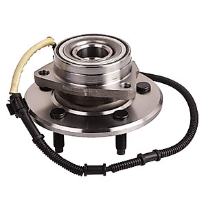 Bapmic 515029 Front Wheel Bearing Hub Assembly Compatible with 2000 2001 2002 2003 Ford F-150 2004 Ford F-150 Heritage 4WD 5 Lugs W/ABS 2Pcs