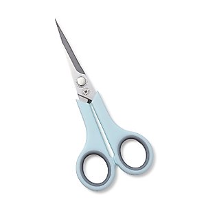 Missouri Star Scissors All Purpose - 6” Precision Tip Scissors for Cutting Fabric, Sewing, Crafting - Ultra Sharp with Comfort Grip and Blade Cover, NOT8078