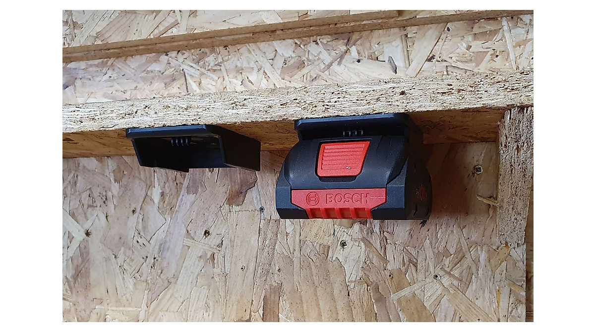 StealthMounts Bosch 18V Battery Holder - 6 Pack