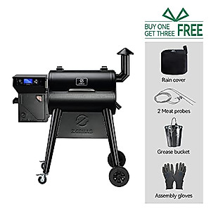 Z GRILLS PIONEER 450B Wood Pellet Grill and Smoker