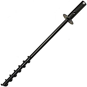 Erva Tool Heavy Duty 80" 3 Arm Bird Feeder Pole Set w/Twist in Ground Socket