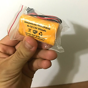 ELBB001 Lithonia ELB-B001 ELB B001 Unitech AA900MAH 3.6v 900mAh Exit Sign Emergency Light NiCad Battery Replacement Batteryhawk, LLC Interstate ANIC1566 Unitech 0253799