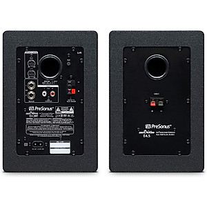 PreSonus Pair of Eris E3.5 BT 2-Way Studio Bluetooth Monitors with Studio One Prime DAW Studio Magic and Plug-in Suite Software Pack and LyxPro Condenser Recording Microphone Kit and Headphones