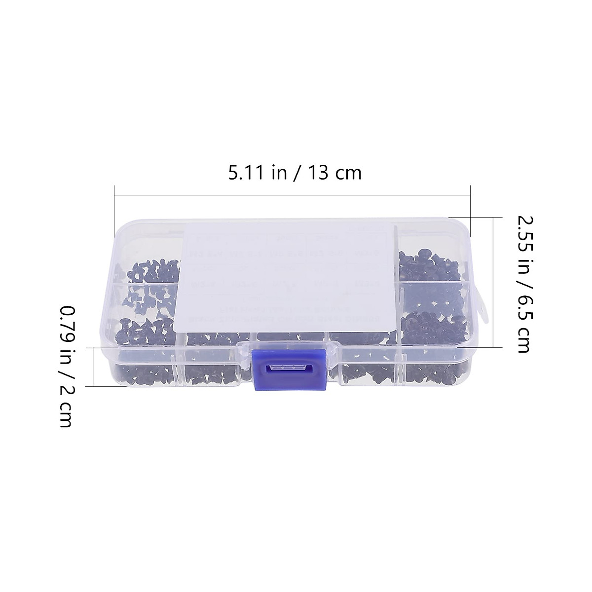 Mobestech 1 Set Machine Screw Tapping Laptop Flat Self-Tapping Caps Computer Countersunk Head