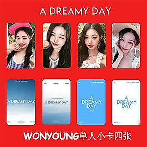 Kpop IVE Photocard Albums A DREAMY DAY Lomo Card Yujin Gaeul Rei LIZ Wonyoung Postcard Fans Collection Card h675 (GAEUL)