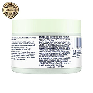 Dove Exfoliating Body Polish Body Scrub Kiwi & Aloe 10.5 oz