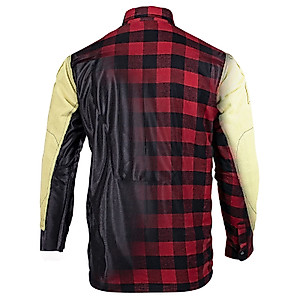 cortech Bender Flannel Shirt with CE Armor for Motorcycle Riding