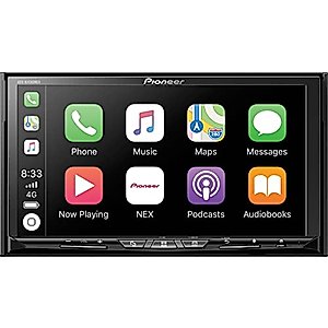 Pioneer AVH-W4500NEX Double Din Wireless Mirroring Android Auto, Apple Carplay In-Dash DVD/CD Car Stereo Receiver