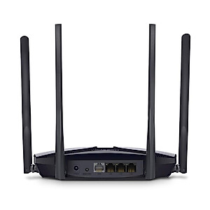 TP-LINK TL-WR940N Wireless N300 Home Router, 450Mpbs, 3 External Antennas, IP QoS, WPS Button