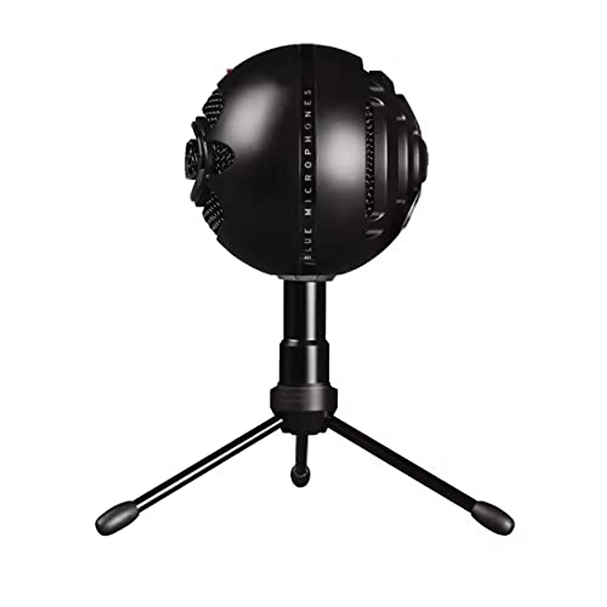 Blue Snowball USB Microphone with Two Versatile Pickup Patterns and Stylish, Retro Design for Recording, Streaming & Podcasting on PC & Mac – Gloss Black