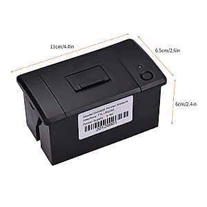 HUIOP Thermal Receipt Printer,Embedded Thermal Receipt Printer 58MM Mini Printing Module Low Noise with USB/RS232/TTL Serial Port Support ESC/POS Commands for Weighing Apparatus Cash Register