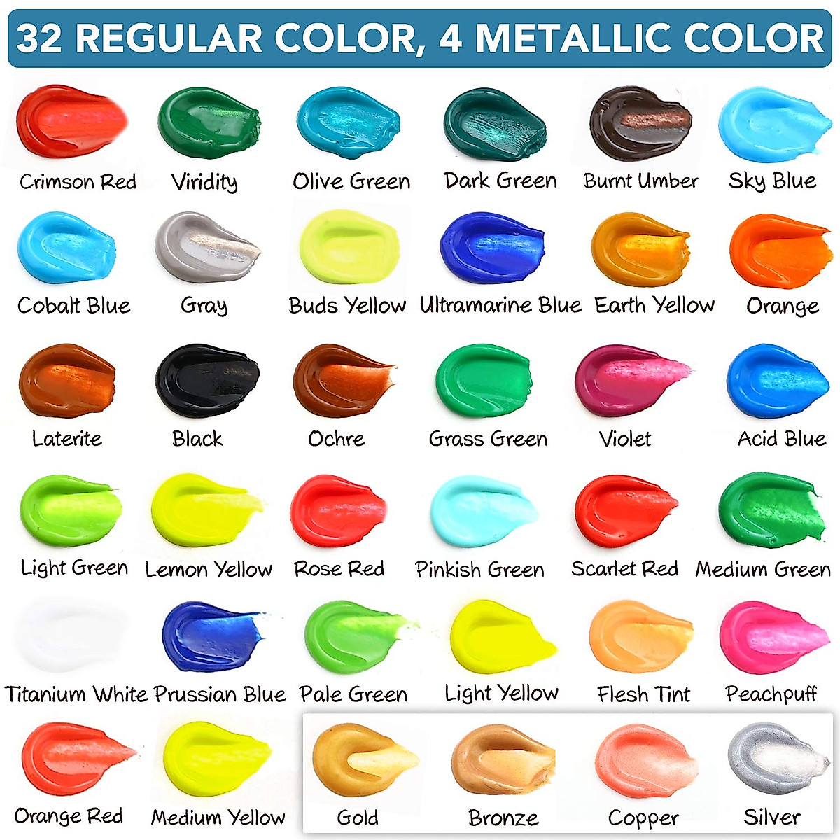 Acrylic Paint Set,74 PCS Professional Paint Supplies with Paint Brushes, Acrylic Paint,Table Easel, Canvases, Painting Pads, Palette, Paint Knives, Brush Cup and Art Sponge for Hobbyists and Beginners