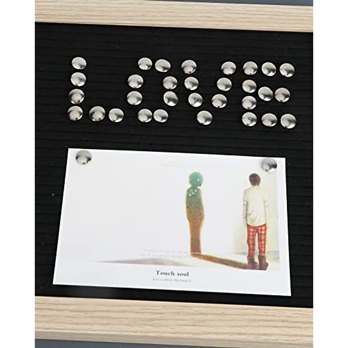 PAPERPAL 500 Standard Thumbtacks for Cork Board, Flat Thumb Tacks for Posters, Bulletin Board Tacks, Metal Pushpins for Office School & Personal Use