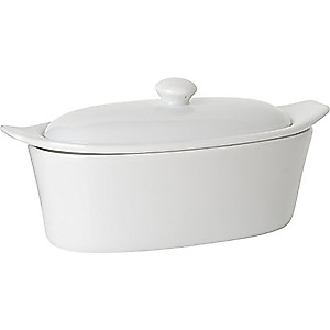 Trudeau Butter Boat, Medium, White