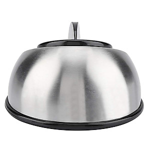 Wallfire 60 Minutes Stainless Steel Kitchen Timer Mechanical Wind- Up Timer Time Reminder Cooking Ring Clock Countdown Timer Quiet Counting Loud Alarm Sound For Adults Kitchen Cooking