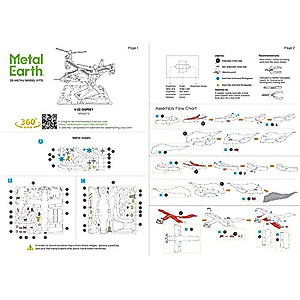 Fascinations Metal Earth V-22 Osprey 3D Metal Model Kit