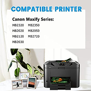 BINKSYLER Maxify 1200XL Ink Cartridges Replacement for Canon PGI-1200XL PGI-1200 XL PGI 1200 XL Ink Work for Canon Maxify MB2720 MB2050 MB2350 MB2320 MB2020 MB2120 Printer (3BK,3C,3M,3Y) 12 Pack