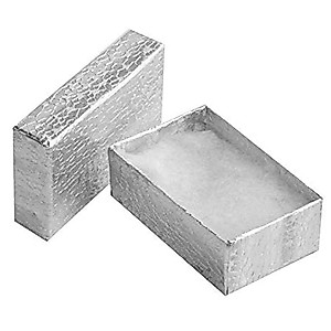 Small Curved Rectangle St. Silver Ayatul-Kursi (Verse of Throne) Quran Islamic Pendant Muslim Gift 3/4 x7/8-inch in Gift Box