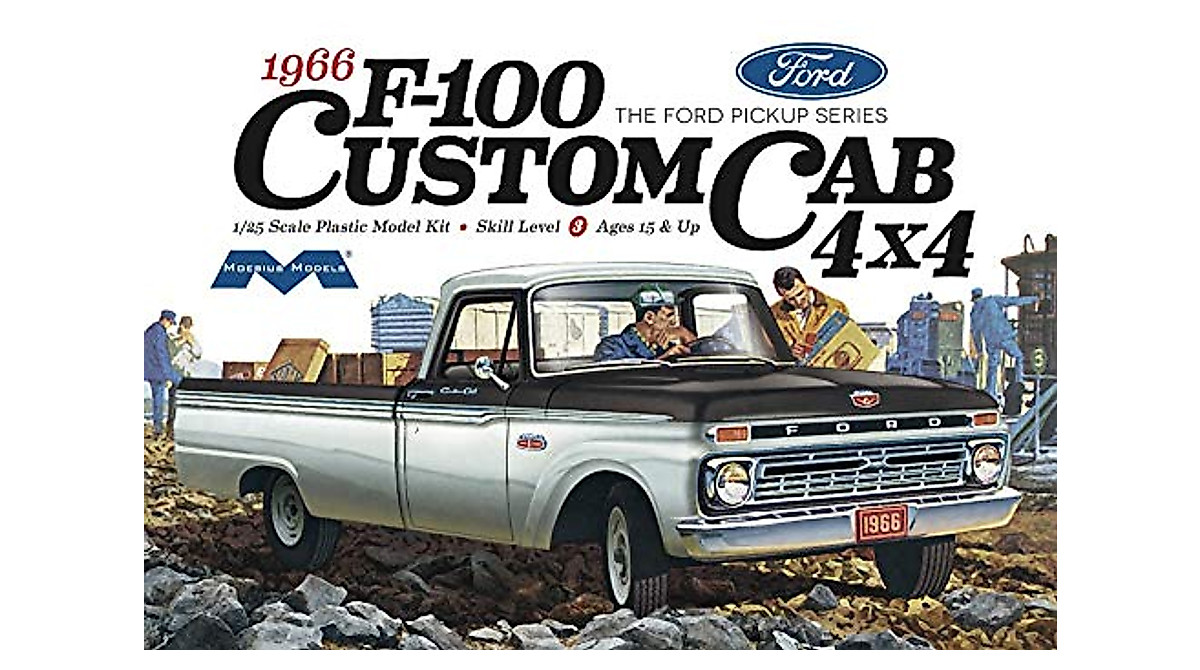Moebius Ford Model Kit - Detailed Retro Design