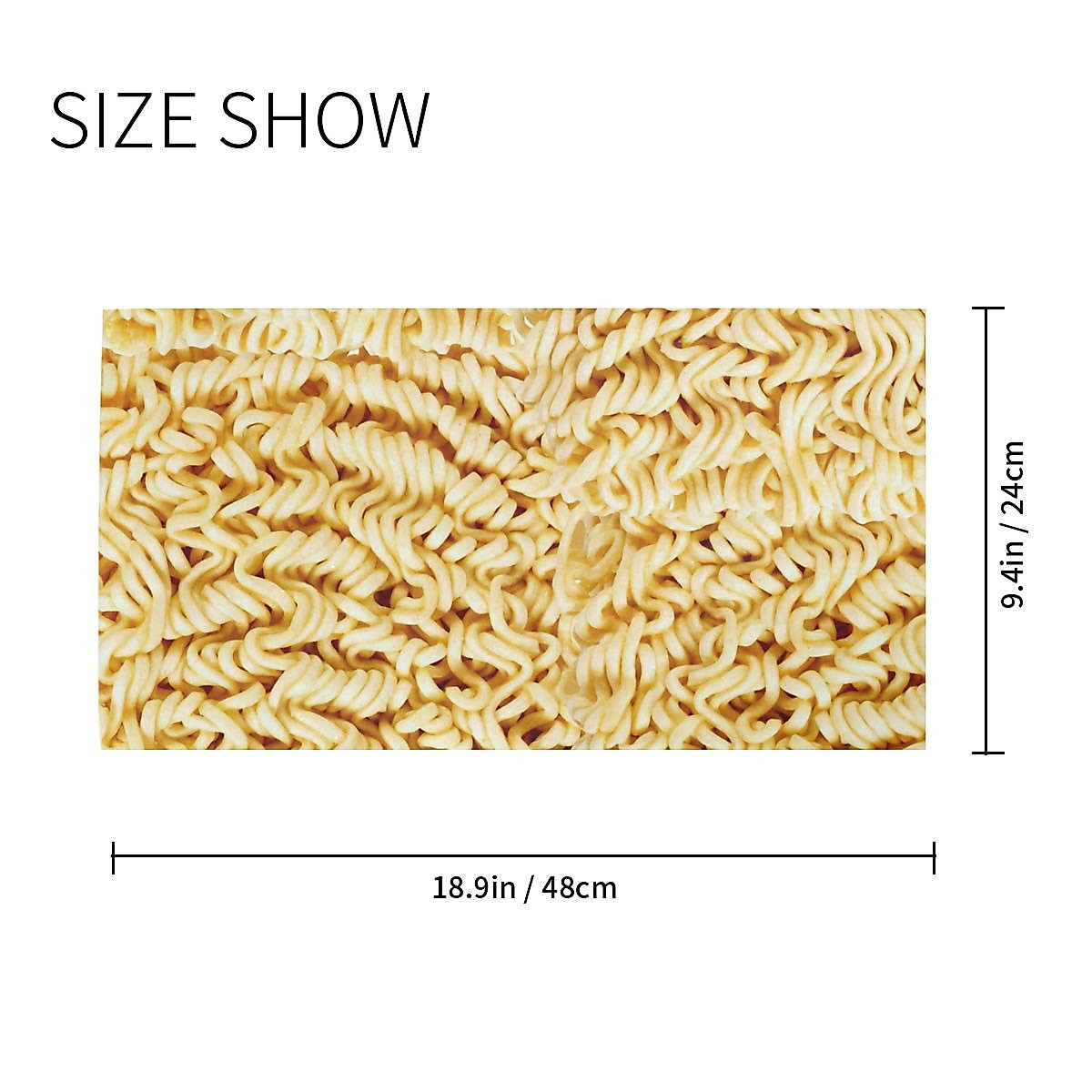 High Elastic Neck Gaiter, Magic Scarf, Bandana, Balaclava,Realistic Ramen Noodles Headband for Cycling, Fishing, Motorcycling, Running, Skateboarding, Moisture Wicking Headwear